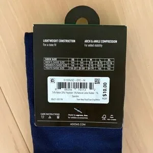 adidas | Accessories | Nwt Adidas Over The Calf Arch Ankle Compression ...